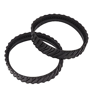 2Pcs Pool Cleaner Replacement Track Rubber Tire forMX8 MX6 Robotic Pool Vacuum Cleaners