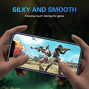 Keegud Matte Privacy Screen Protector for iPhone 12 Pro Max Tempered Glass [Anti Spy] [Anti Glare] [Anti Fingerprints] Edge To Edge Full Coverage 9H Film Silky Smooth for iPhone Games - 6.7 Inch