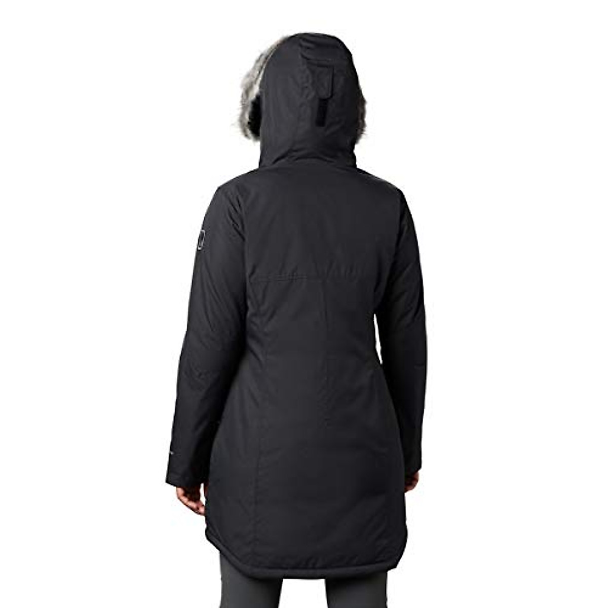 Columbia Women's Suttle Mountain Long Insulated Jacket, Black, X-Large