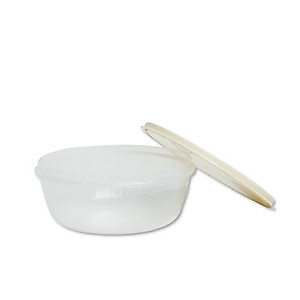 Unica Round Food Container, BPA-free Microwave Bowls with Lids, Airtight Container, Stackable Mixing Bowl Set, Freezer & Dishwasher Safe, Set of 3, 26 oz, 6.9x6.9x3.01 in