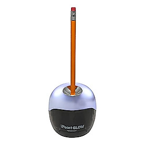 Westcott iPoint Glow Color Changing Battery Pencil Sharpener
