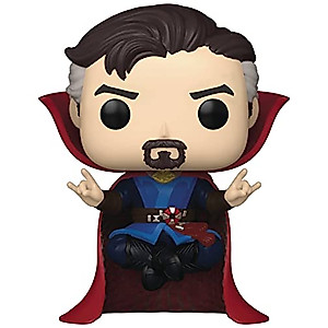 POP Marvel: Doctor Strange Multiverse of Madness - Doctor Strange (Levitating) Specialty Series Funko Vinyl Figure (Bundled with Compatible Box Protector Case), Multicolor, 3.75 inches