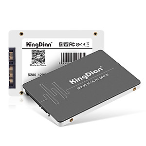 KingDian 120GB SSD 3D NAND SATA III 2.5" 7mm (0.28") Internal Solid State Drive