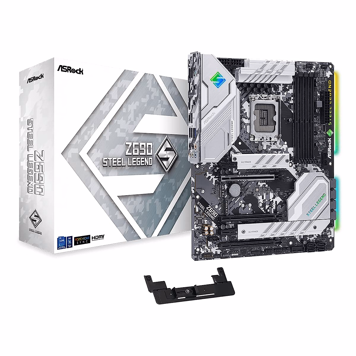 ASRock Steel Legend Intel Z690 LGA 1700 ATX DDR4-SDRAM Motherboard