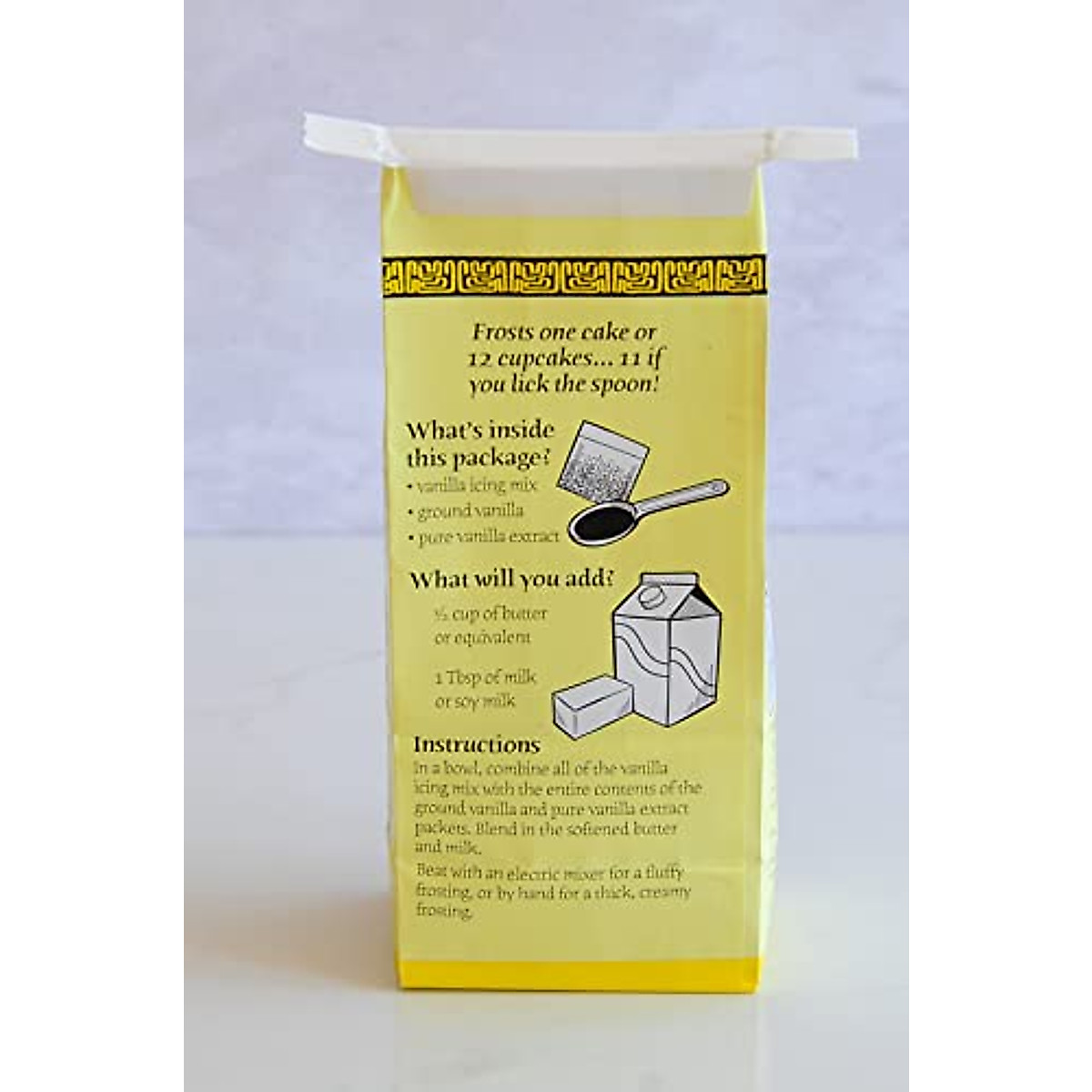 Singing Dog Vanilla Organic Vanilla Frosting Mix (3-Pack)