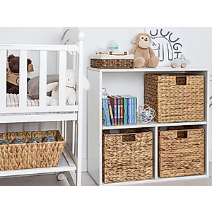 StorageWorks Water Hyacinth Storage Baskets