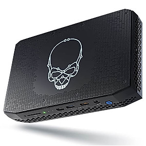 Intel NUC 11 Enthusiast NUC11PHKI7CAA0 GeForce RTX 2060 6GB Windows 10 Pro Business Mini PC Kit Desktop Computer, Quad-Core i7-1165G7, 16GB DDR4 RAM, 512GB PCIe SSD, WiFi 6, 64GB Flash Drive