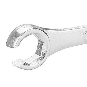 GreatNeck FNW16 16 x 18 Millimeter Flare Nut Wrench, For Brake Line Wrench Set, For Flare Nut Wrench Set, Chrome Plated Drop Forged Steel