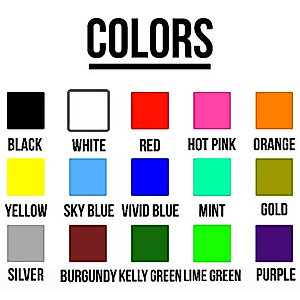 Personalized Custom Name Word Vinyl Decal