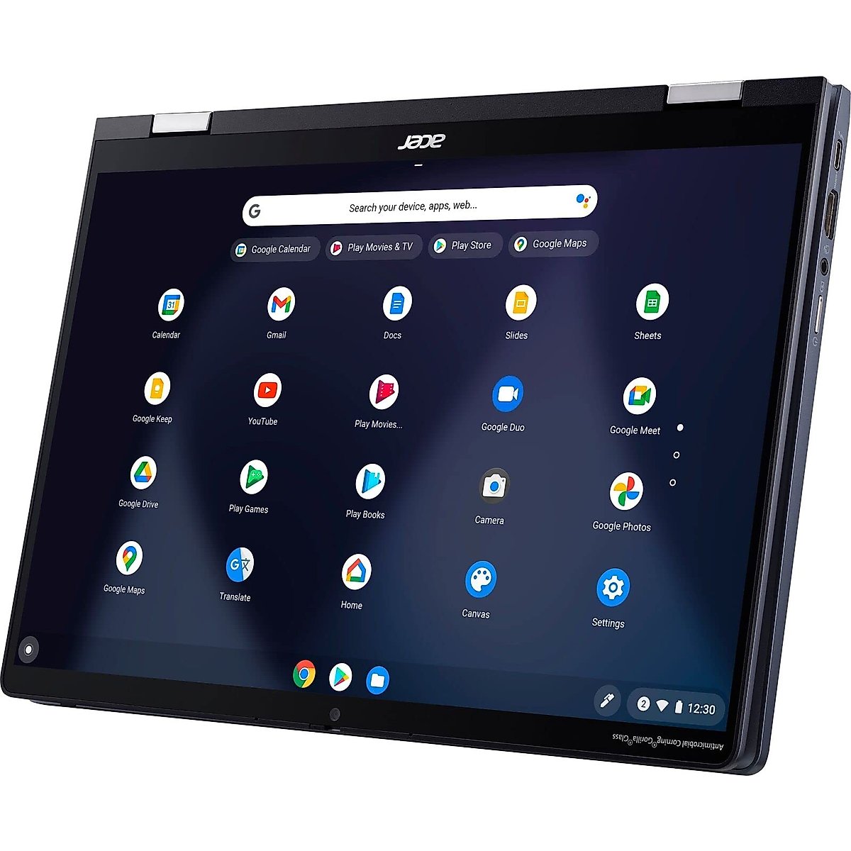 Acer 2023 Newest Chromebook Spin 714 2-in-1 Laptop, 14 Inch Touchscreen Display, 12th Gen Intel Core i5-1235U Processor, 8GB RAM, 512GB SSD, Intel Iris Xe Graphics, Bluetooth, Webcam, Chrome OS