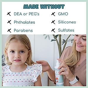 LANE & CO. Conditioning Detangler Spray for Kids & Babies - Leave In Conditioner Spray for Smoothing, Detangling - Vegan, Plant-Based, Child-Safe Formula - Natural Baby Hair Products - 8-oz. Bottle