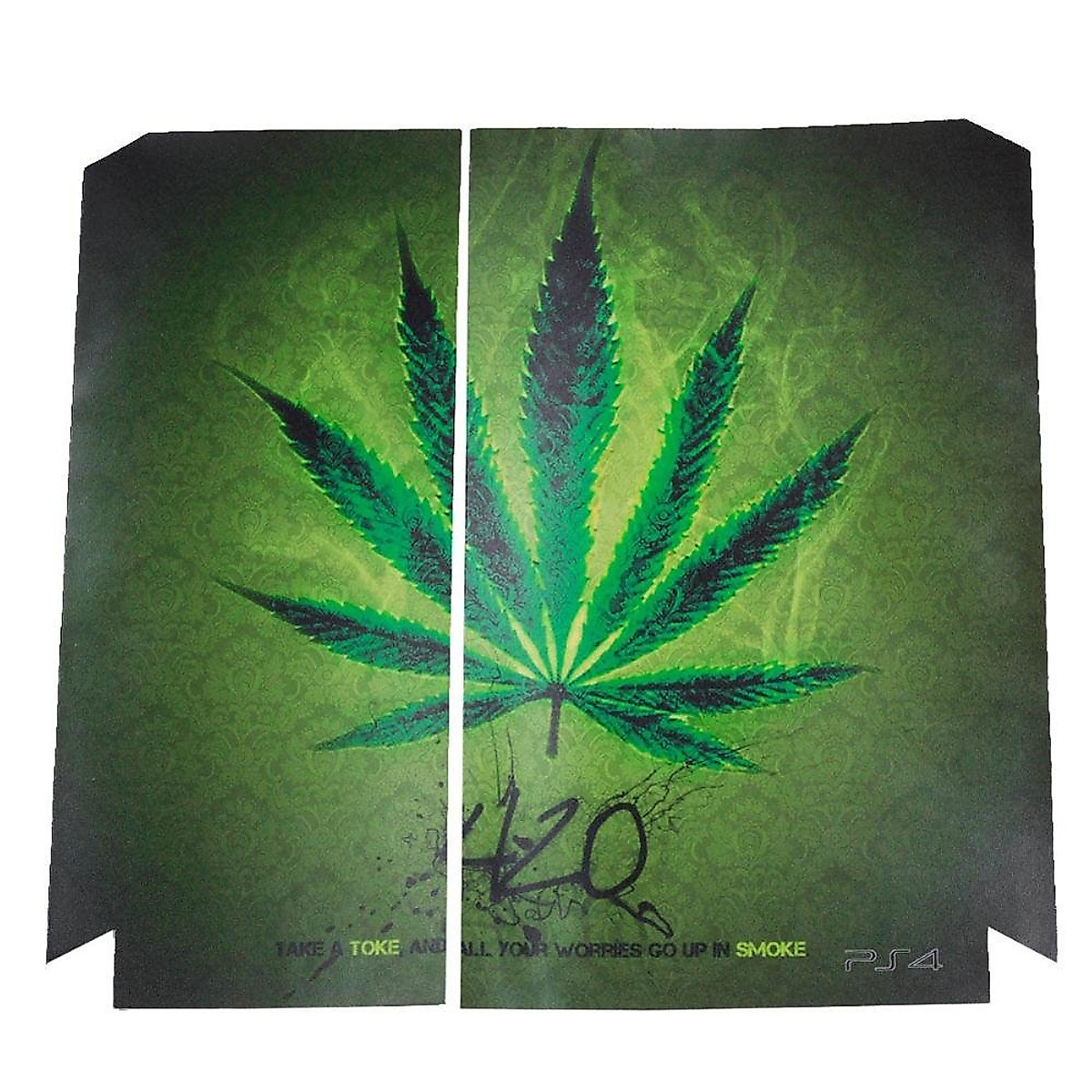 Skin Sticker Decal Cover for PlayStation 4 Console + Controller Body