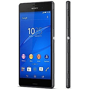 Sony Xperia Z3 D6653 GSM Cellphone Unlocked, International Version No Warranty, Black