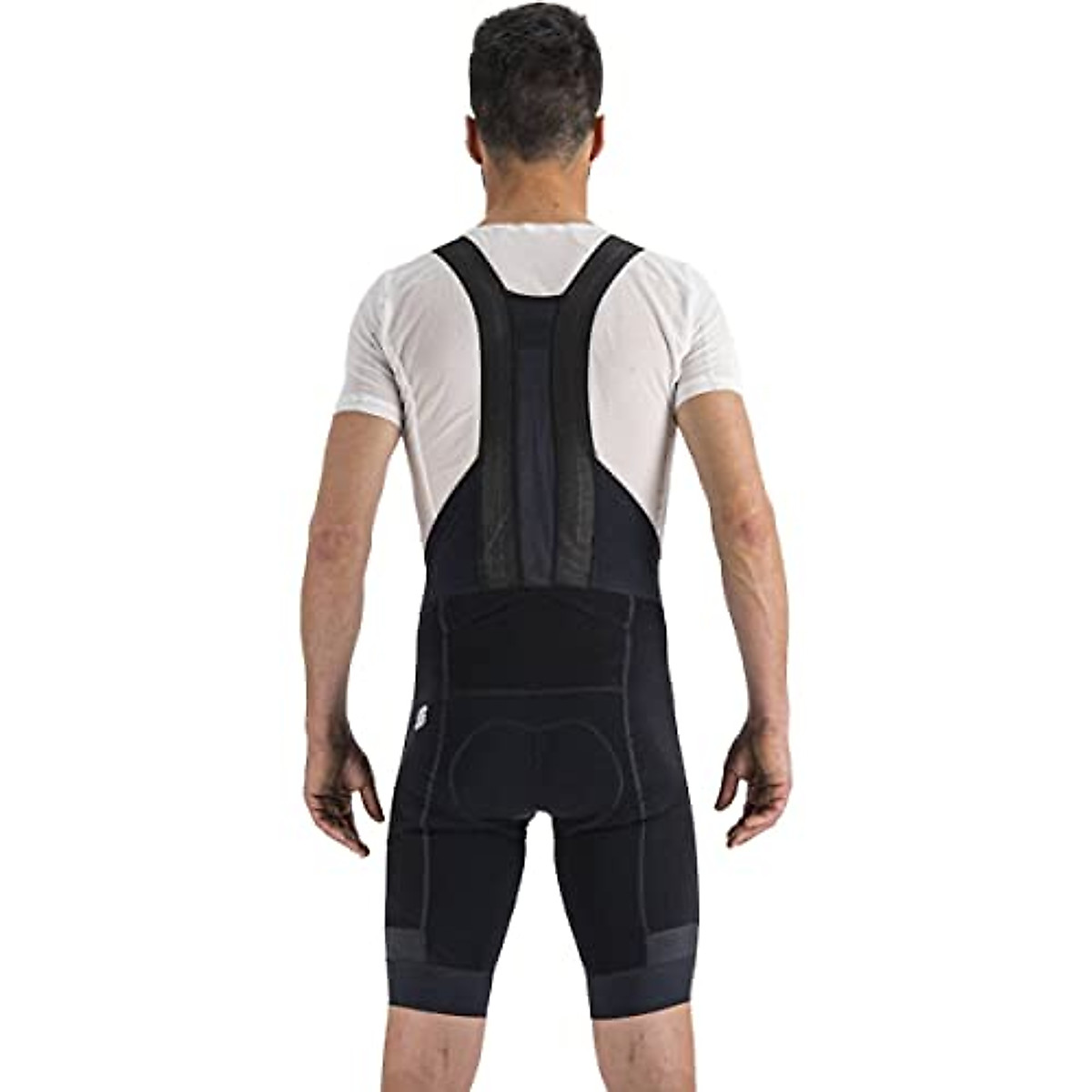 Sportful Men’s Supergiara Bibshort for Road and Gravel Biking I Cycling - Black - X-Large