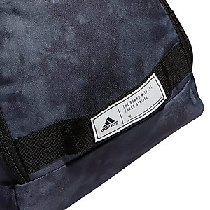 adidas Squad 5 Duffel Bag, Stone Wash Carbon/Rose Gold, One Size