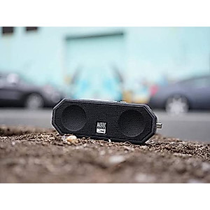 Altec Lansing LifeJacket H2O 4 - Waterproof Bluetooth Speaker, Durable & Portable Speaker with Voice Assistant, 10 Hour Battery Life & 100 Foot Range, Black