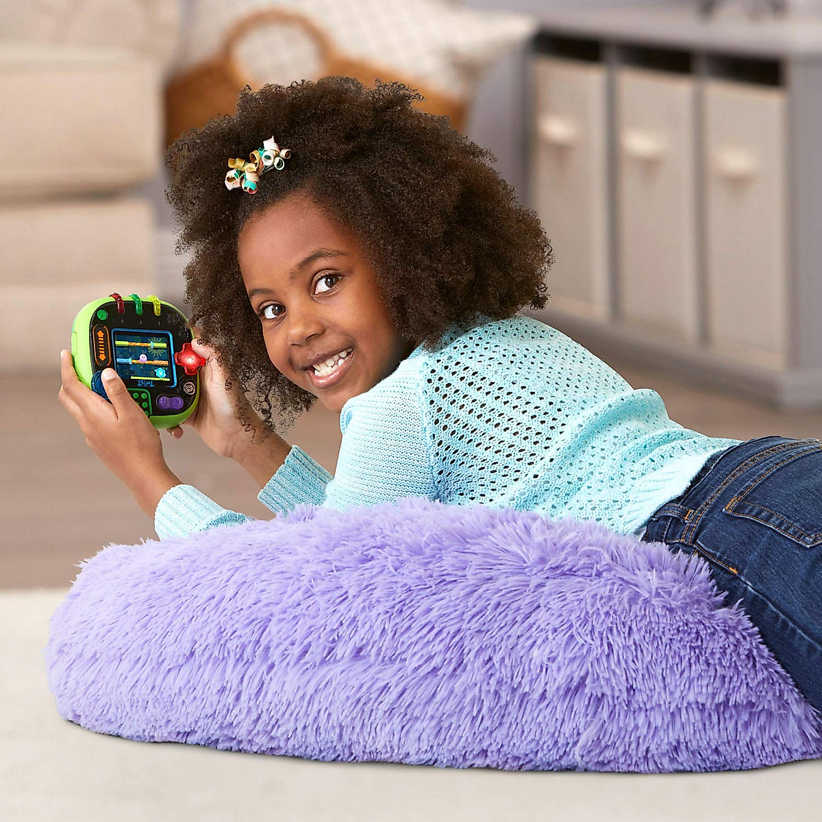 LeapFrog RockIt Twist Handheld Learning Game System, Green