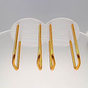 GUEDKIKL Disposable Cup Storage Holder, Acrylic Cup Holder Water Tea Cups Dispenser Rack Shelf with Vertical Stripes Mug Display Stand for Home Office