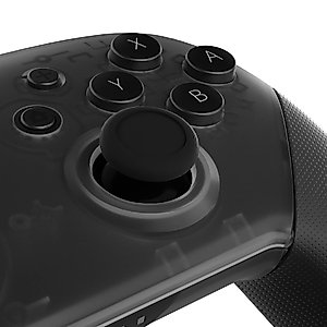 eXtremeRate Black Replacement 3D Joystick Thumbsticks, Analog Thumb Sticks with Cross Screwdriver for Nintendo Switch Pro Controller