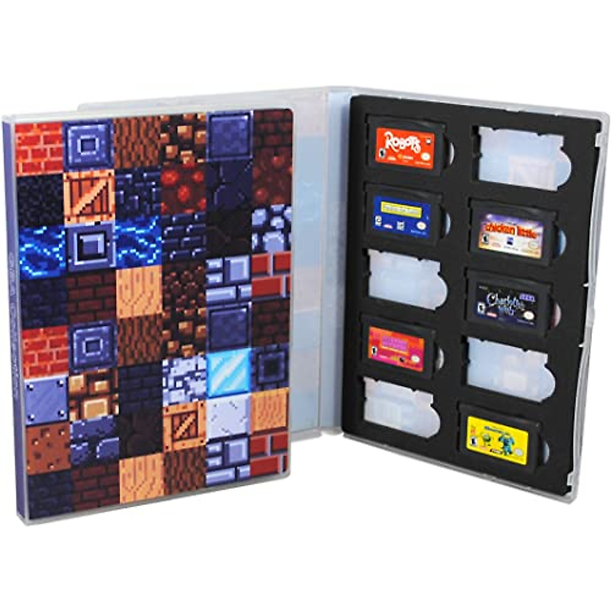 UniKeep Game Cartridge Storage Case for Nintendo Gameboy Advance - Holds 10 Games