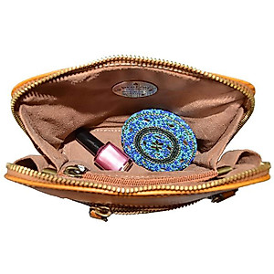 Pratesi cross-body Bag Volterra - B467 Bruce (Coffee)