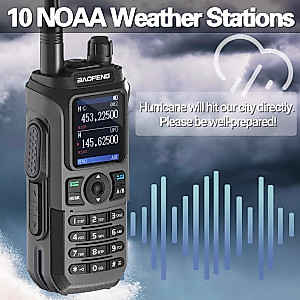 Baofeng UV-5R Upgrade Ham Radio UV-21R Dual Band Handheld Long Range Two Way Radio for Adults Rechargeable Walkie Talkies with VOX 999 Channels 771 High Gain Antenna Full Kit