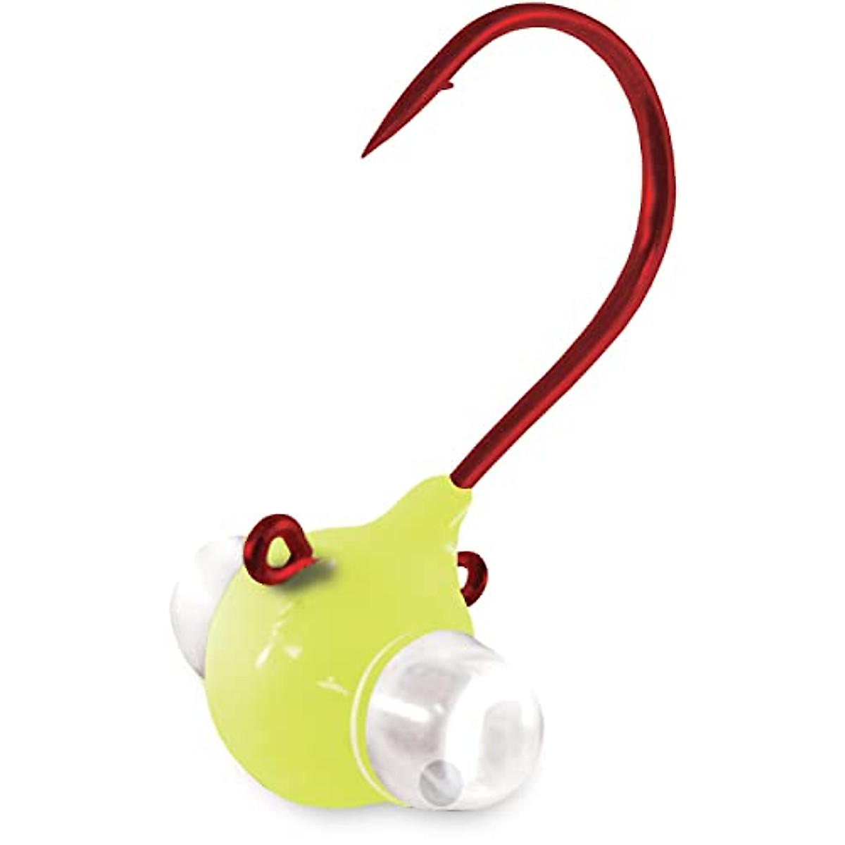 Kalin's Kalin's GELB14-CH Google Eye Live Bait Series Jig Chartreuse 1/4 oz. Google Eye Live Bait Series Jig, Chartreuse, 1/4 oz.