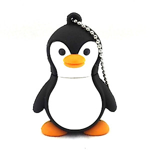 Aneew 16GB 2.0 Pendrive Cartoon Animal Penguin Model USB Flash Pen Drive Memory Thumb Stick Storage Data Lover Gift