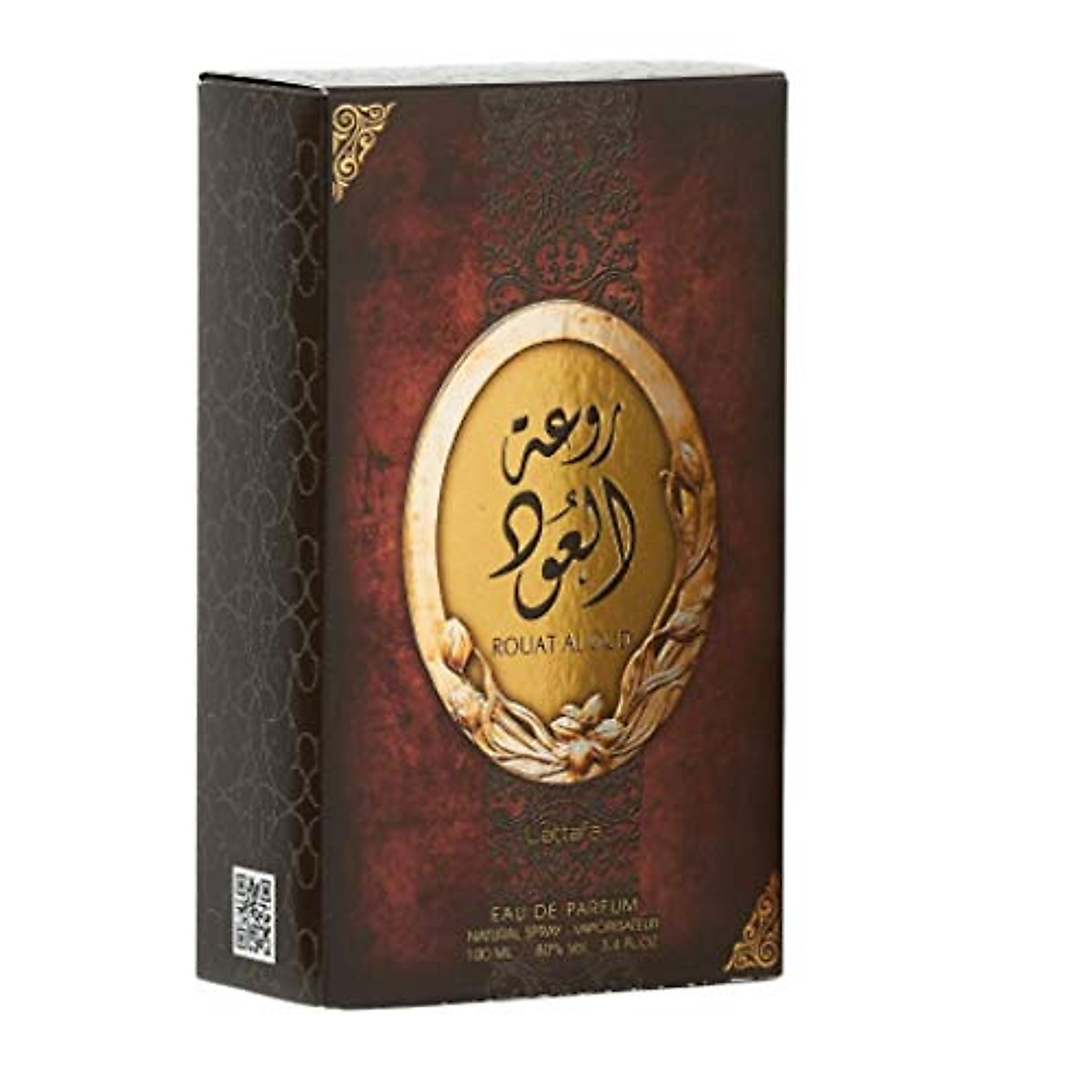 Rouat Al Oud EDP - Eau De Parfum 100ML (3.4oz) | Enchanting & Bold | Unique Blend of Notes Includes Cardamom, Tamarind, Oud, Vetiver, & Bergamot | Everyday Essential | by Lattafa