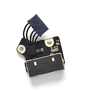 Padarsey Replacement AC DC DC-in Power Jack Magsafe Board Charging Port Compatible for MacBook Pro Retina A1398 15" 820-3109-A Series(2012-2014 Year)
