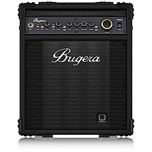 Bugera BXD12 1000 Watt Bass Amplifier with Original 12" Turbosound Speaker, MOSFET Preamp, Compressor and DYNAMIZER Technology