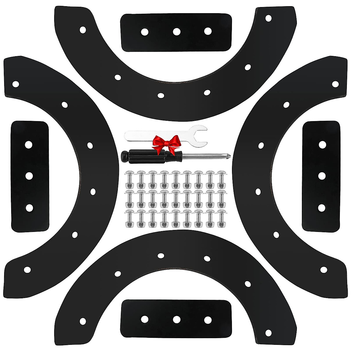 Rubber 302565MA Snow Thrower Paddle - Augymer Snow Blower Replacement for Craftsman Murray Snowblower