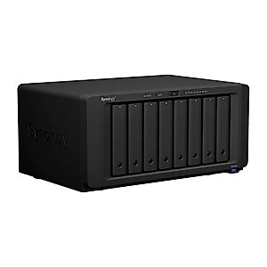 Synology DiskStation DS1821+ NAS Server for Business with Ryzen CPU, 32GB Memory, 32TB HDD, DSM Operating System, iSCSI Target Ready