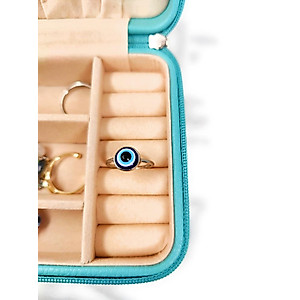 Ello Elli 1.5mm Stainless-Steel Evil Eye Ring (7)