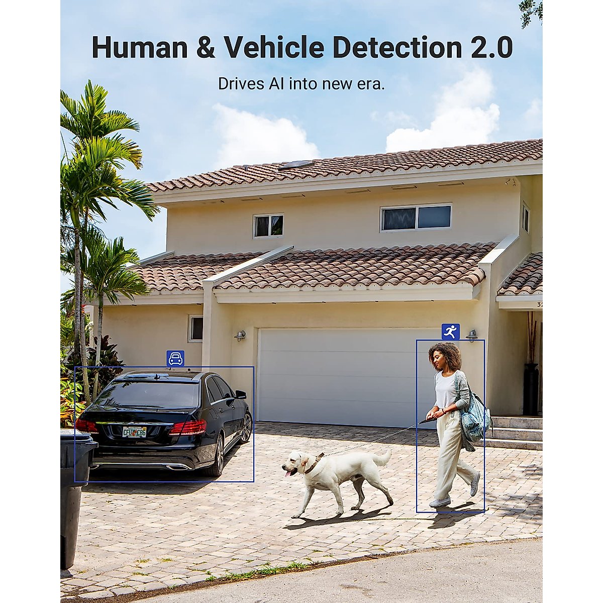 ANNKE 16CH PoE Security Camera System, 8X 3K/5MP Wired Turret IP Cameras with Built-in Microphone, 2.8mm Lens, IP67, 12MP NVR Recorder with 4TB HDD, AI Motion Detection, Compatible with Alexa
