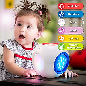 BEST LEARNING Learning Cube - Educational Musical Activity Center Block Toy for Infants Babies Toddlers 6-12 Month and up - Ideal 1 Year Old Baby Toys Gift - First Boy or Girl Birthday Present