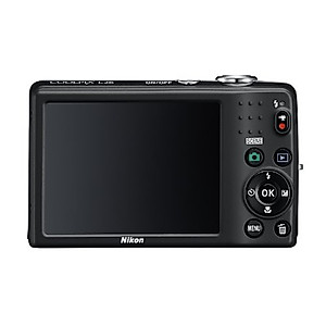 Nikon COOLPIX L26 16.1 MP Digital Camera with 5x Zoom NIKKOR Glass Lens and 3-inch LCD (Black)