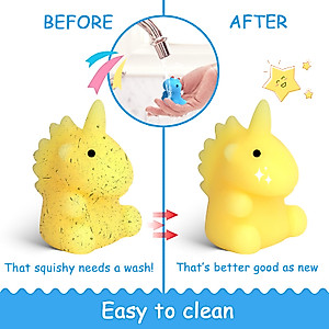 POKONBOY 30 PCS Squishies Mochi Toys, Mini Kawaii Squishy Animals Squeeze Stress Relief Toys Easter Basket Stuffers Easter Theme Party Favors Easter Egg Filler for Kids