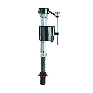 Fluidmaster 400A Anti-Siphon Universal Toilet Tank Fill Valve,Black