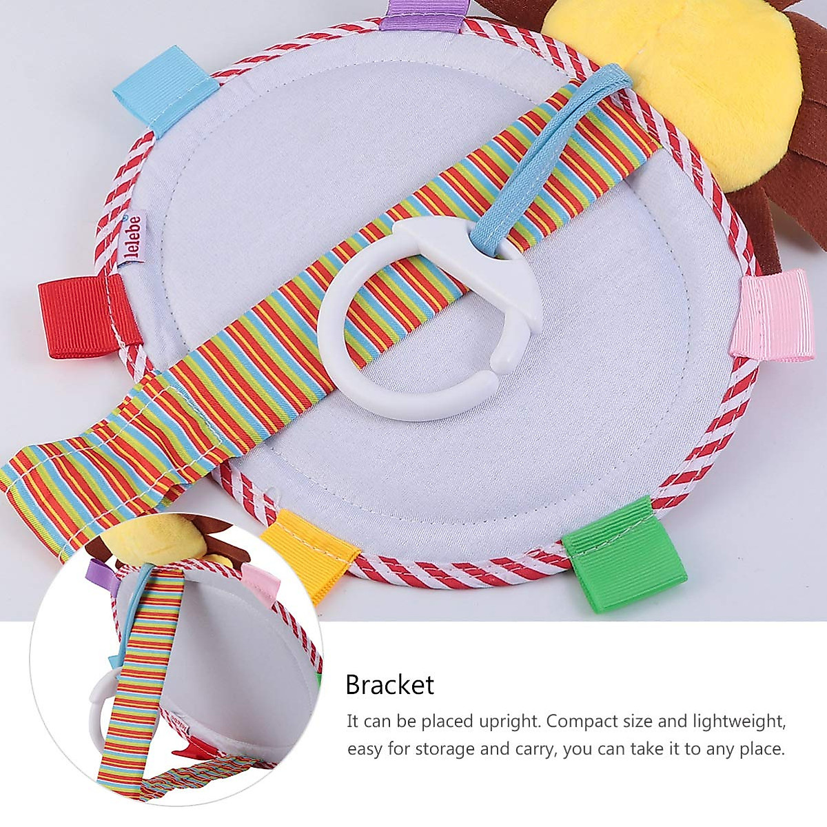 TOYANDONA 1Pc Baby Mirror Toy, Hanging Baby Car Mirror Floor Mirror Activity Mirror Developmental Baby Toys for Babies Newborns