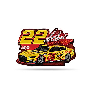 Rico Industries NASCAR Racing Joey Logano #22 PENZOIL Soft Felt Pennant - EZ to Hang - Home Décor (Game Room, Man Cave, Bed Room)