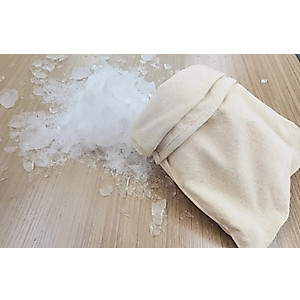 NIUTRIP 2Pcs Ice Lewis Bags for Ice Crushing- Canvas Bag for Dried ice, Bar Tools, Bartender Kit, Kitchen Accessory