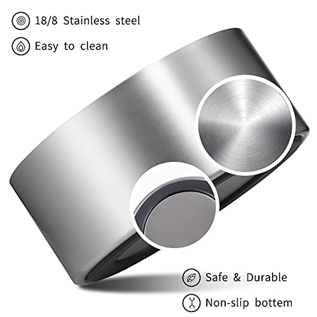 100 OZ Large Dog Water Bowl Stainless Steel Dog Bowls No Spill Heavy Dog Food Bowls with Non-Slip Rubber Bottom Double Wall Insulated Metal Pet Cold Water Bowl Dog Bowls for Large Dogs Outdoor