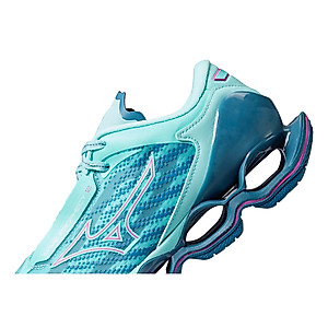 Mizuno Women's Wave Prophecy 12 Running Shoe, Antigua Sand, 9