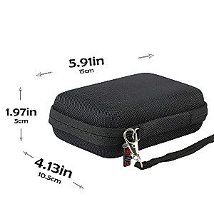 khanka Hard Travel Case Replacement for Rode Wireless GO II Single/GO Dual Channel Compact Digital Wireless Microphone System (Rode GO)/ME Clip-on Wireless Microphone System
