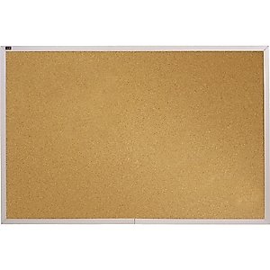 Quartet Natural Cork Bulletin Board 4 x 8 Feet, Aluminum Frame (ECKA408)