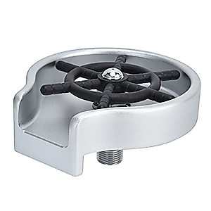 Glass Rinser, Stainless Steel Cup Washer for Sink Automatically Spray Water Highpressure for Restaurants for Commercial Use for Hotels for Bars