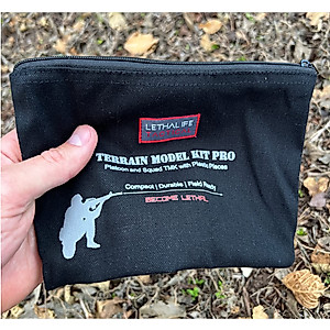 LETHALIFE Terrain Model Kit PRO, Plastic Pieces - Platoon and Squad TMK, Army