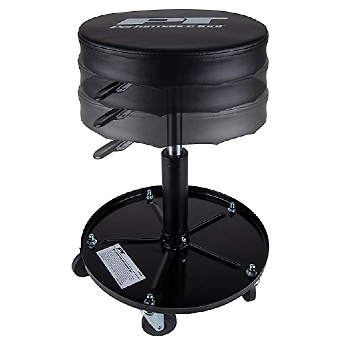 Performance Tool W85008 Professional Hydraulic Shop Seat Black 20-inch Height