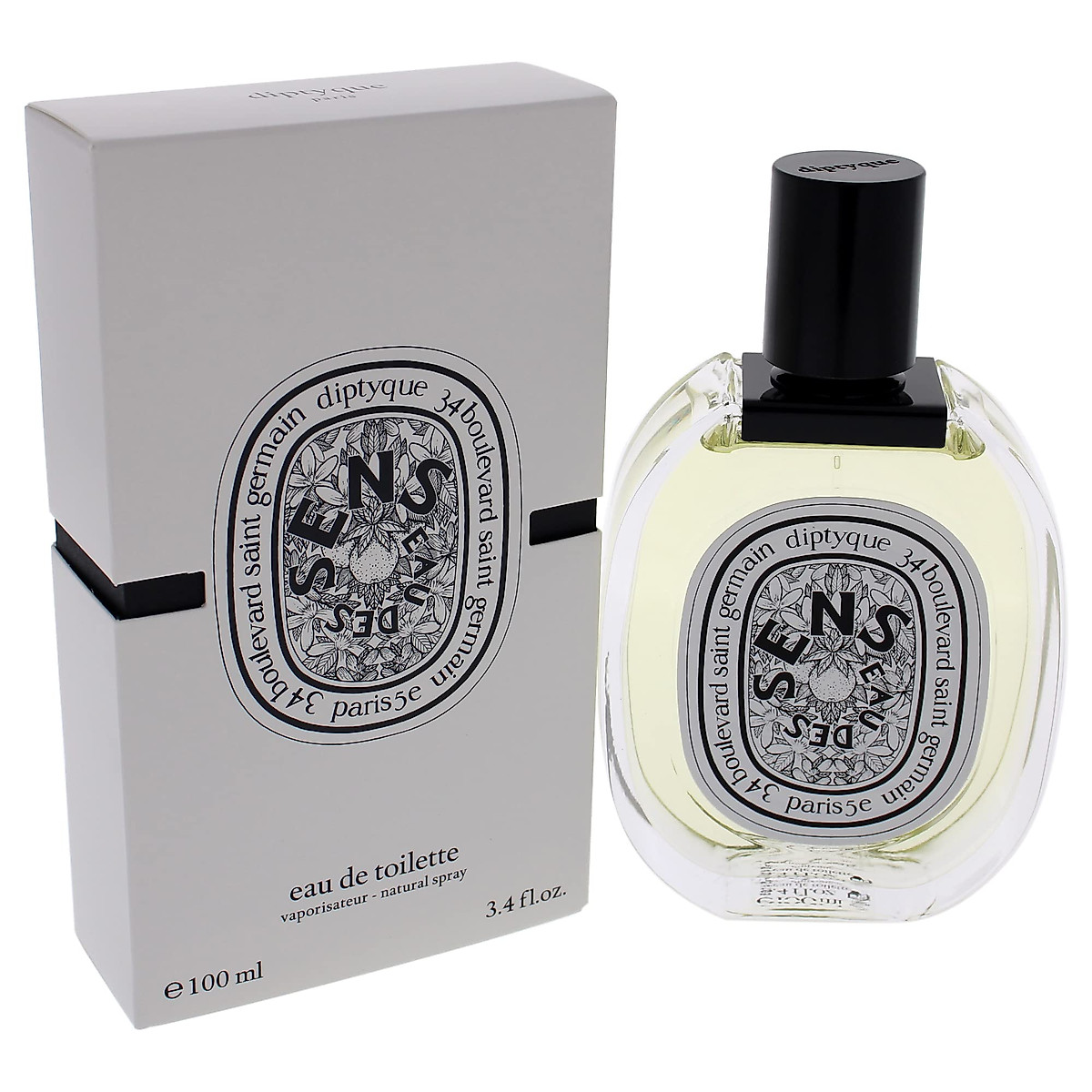 Diptyque Eau des Sens De Toilette, Size 100 ml, 3.4 Ounce